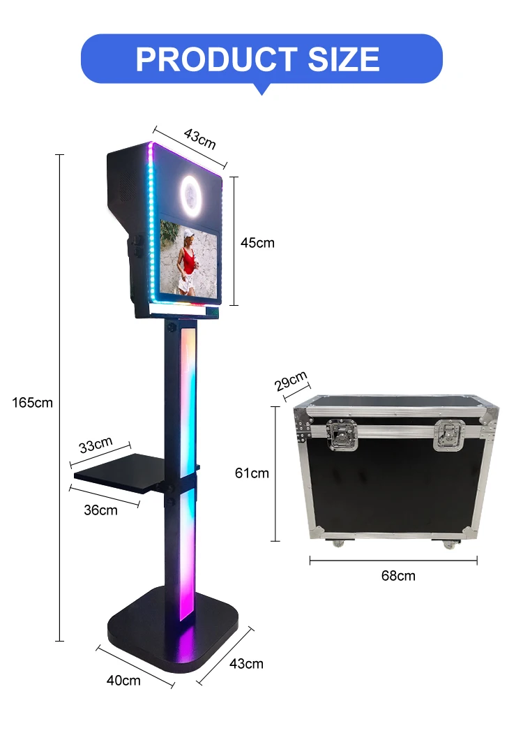 2025 Dslr Instant Print Photo Booth With Touch Screen & Oem | Wholesale