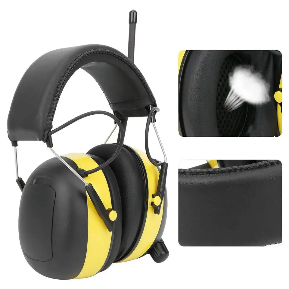 Tactical Electronic Earmuffs with AM FM Radio - 30db NRR