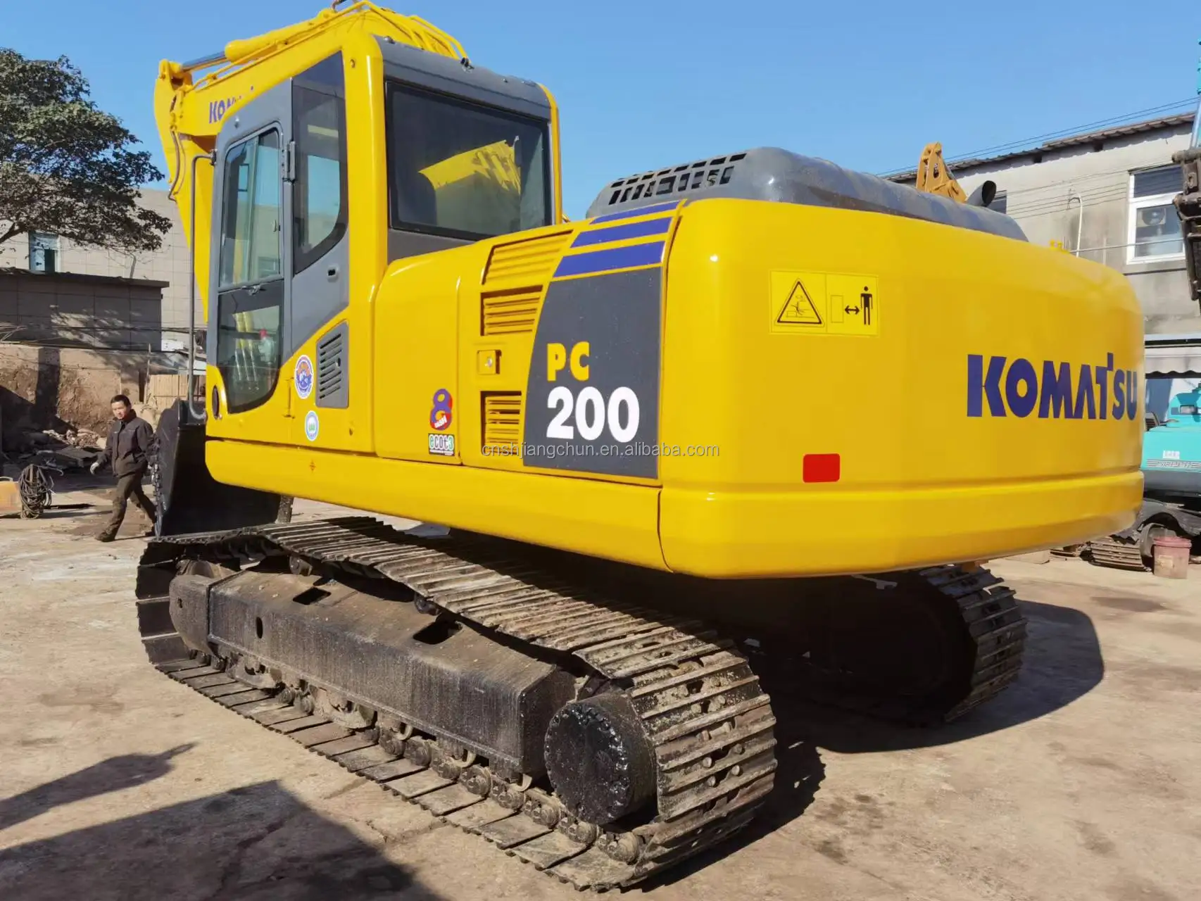 New Arrival Second Hand Pc200-8 Komatsu 20 Ton Crawler Excavator Komatsu Pc 200-8 Used Komatsu ...