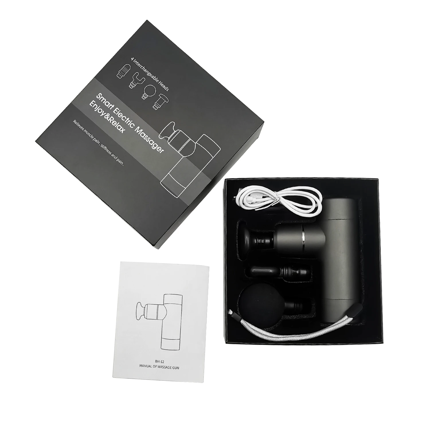 Mini Gun Sports Vibration Deep Tissue Therapy Mini Messager Muscle ...