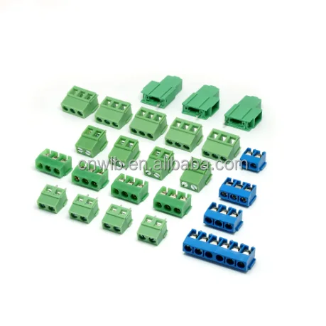 Pluggable Terminal Block 1x3P pcb screw terminal block connector 20A ...