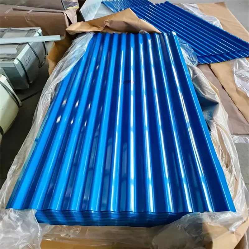 22 Gauge Anti-finger Galvanized Durable Corrugated Sheet Plate for Home ...