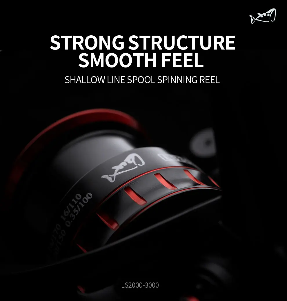 LINNHUE Fishing Reel LS1000-7000 - Powerful Spinning Reel