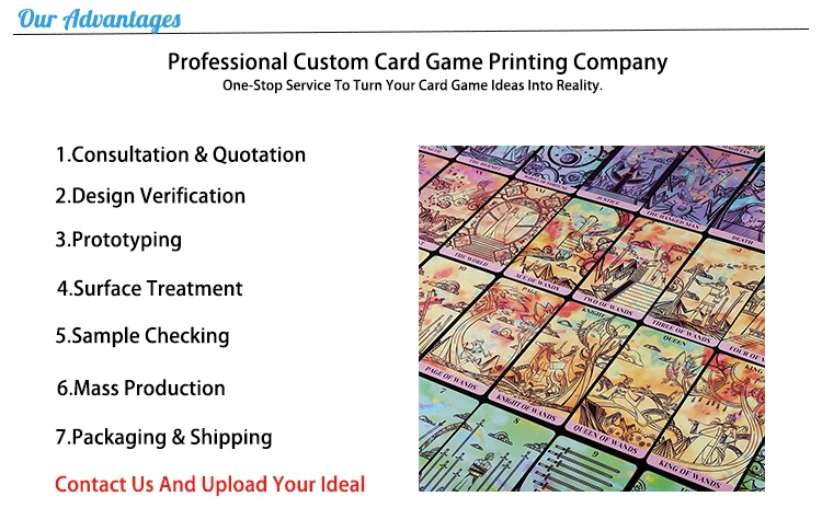 Individual Custom Combat Card Game Standard Raw Materials Playing Card ...