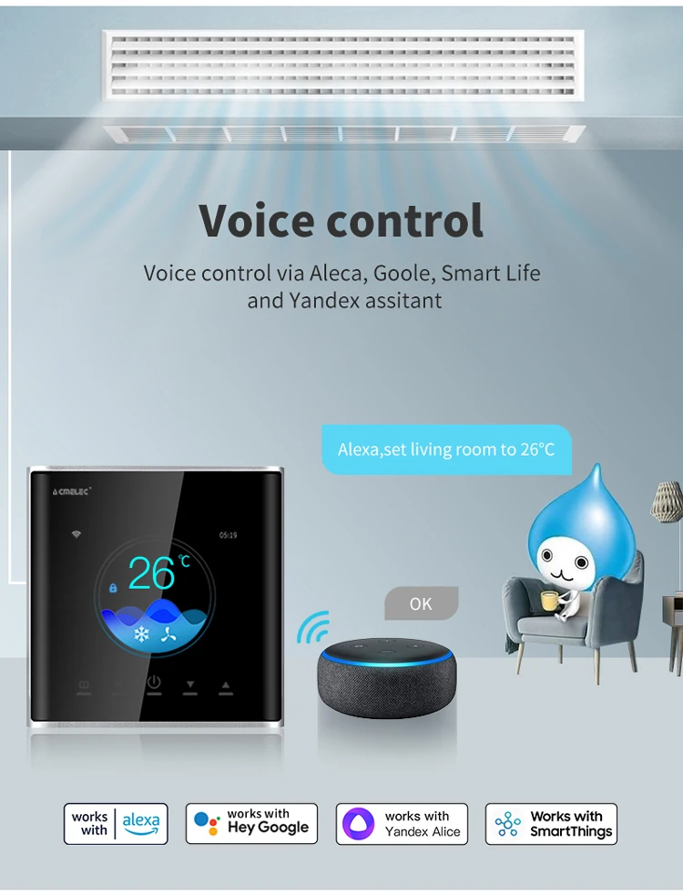 Tuya Wifi Thermostat for Daikin VRF - Smart & Efficient