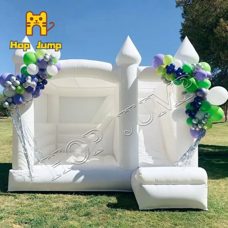 10x10ft Moonwalk 13x13 White Bounce House 15x15ft Inflatable White ...