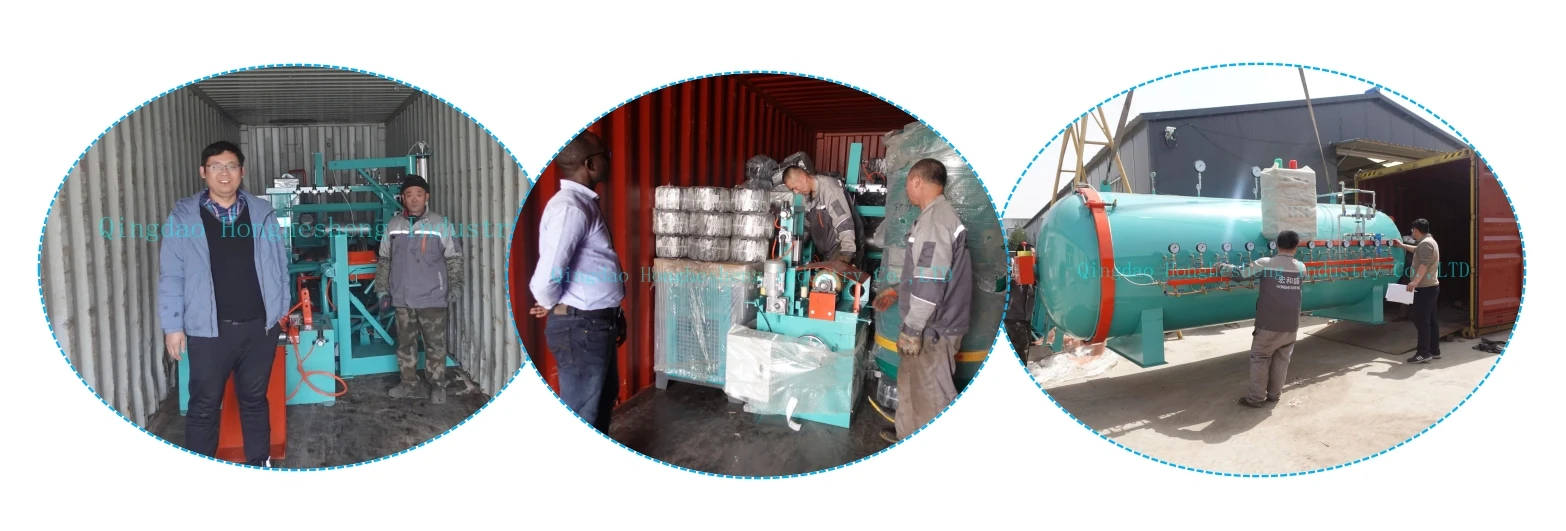 Truck Tire Retreading Machine Curing Chamber and Buffing Machine Old ...