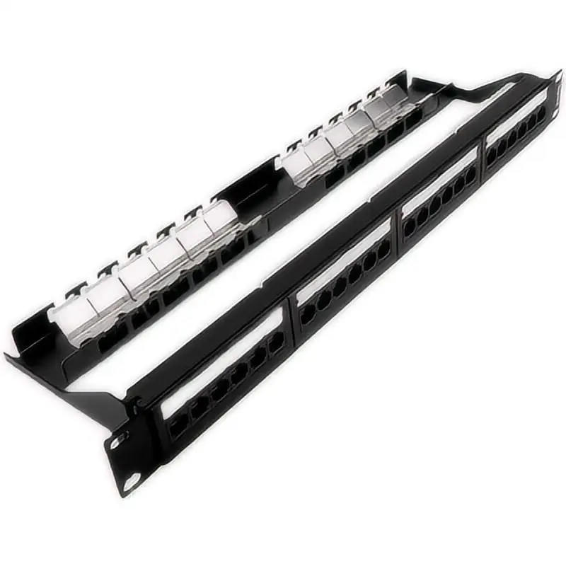 Cat6 Unshielded Patch Panel 632781 Integrated Terminal Type with ...