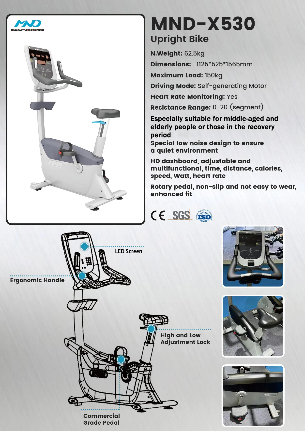Fitness Bikes Sports Equipment Bodybuilding Machine Fitness Equipment ...