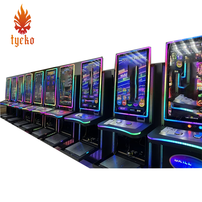 Fusion 5 In 1 Skill Game Vertical Touch Screen Metal Cabinet 43 Inch ...