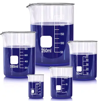Weiai Glass Beakers Wholesale 3.3 Borosilicate Heat Resistant Beaker ...