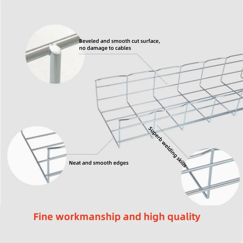 Best Cable Tray Supplier Hot Dip Galvanized Steel Wire Mesh Basket ...