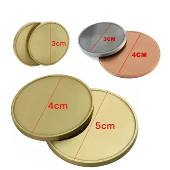 No Mold Fee 30mm 40mm 50mm Custom Coin Banks Brass Copper Bronze ...