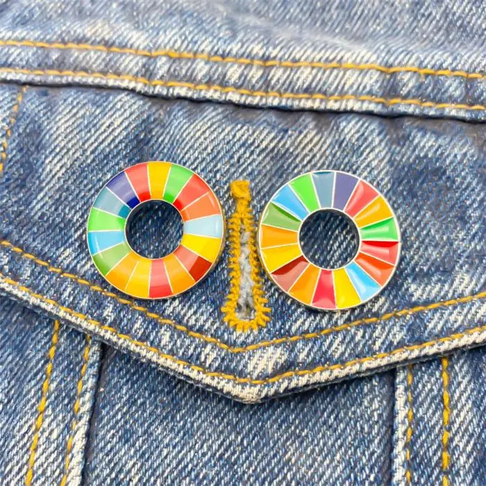United Nations Sustainable Development Goals Brooch Pin