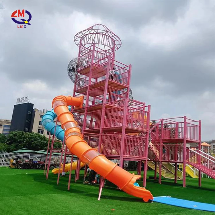 Outdoor Kids Swing Unpowered Rotating Amusement Park Rides Two-person ...