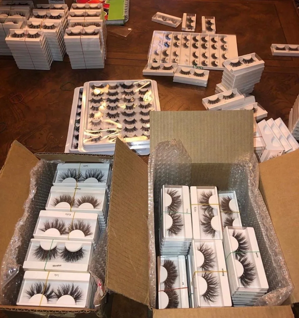 Custom Logo Eyelash Products 100% 3d Mink Eyelashes Create Your Own ...