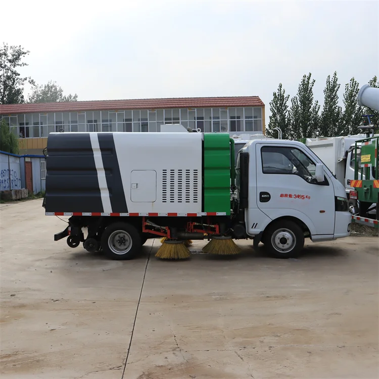 2-ton Road Sweeper, Small Street Scenic Spot, Leaf Road Cleaning ...