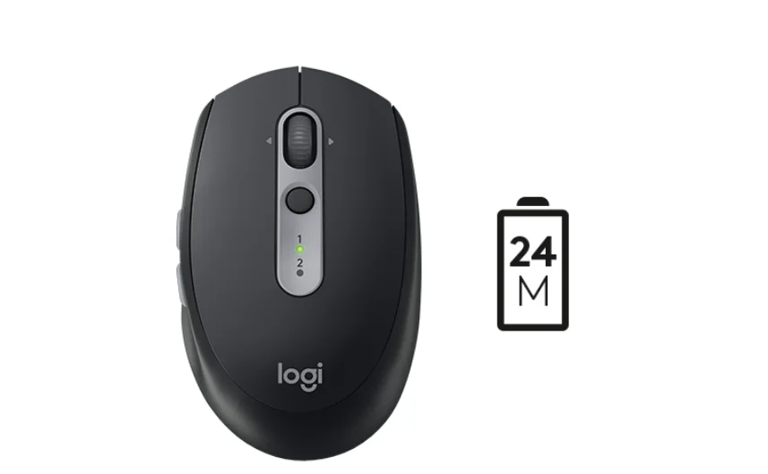 Logitech M590 Silent Mouse Wireless Bluetooth Dual Mode 2 Devices ...