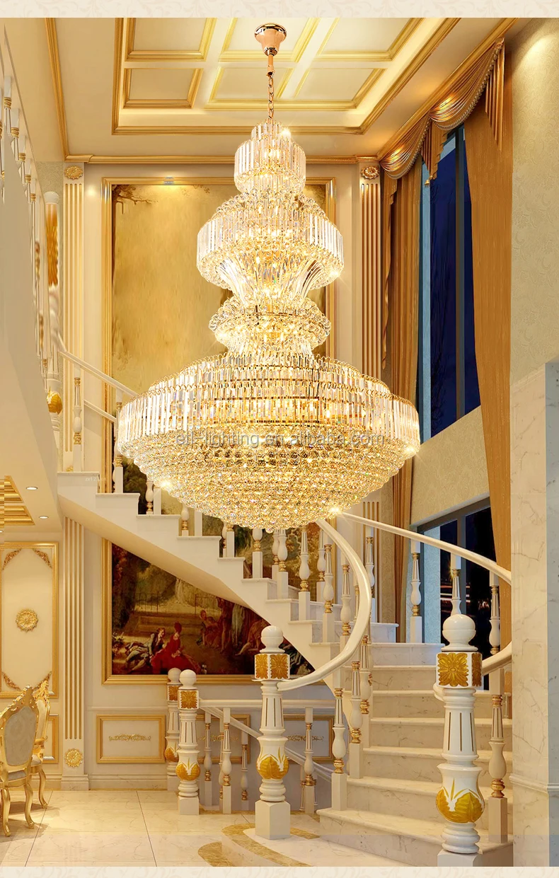 Extra Large Luxury Crystal Chandeliers for Banquet Halls – Elegant ...