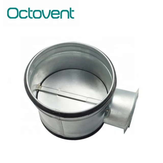 Duct Fitting Steel Spiral Duct Vcd Volume Control Damper - Buy Vcd ...