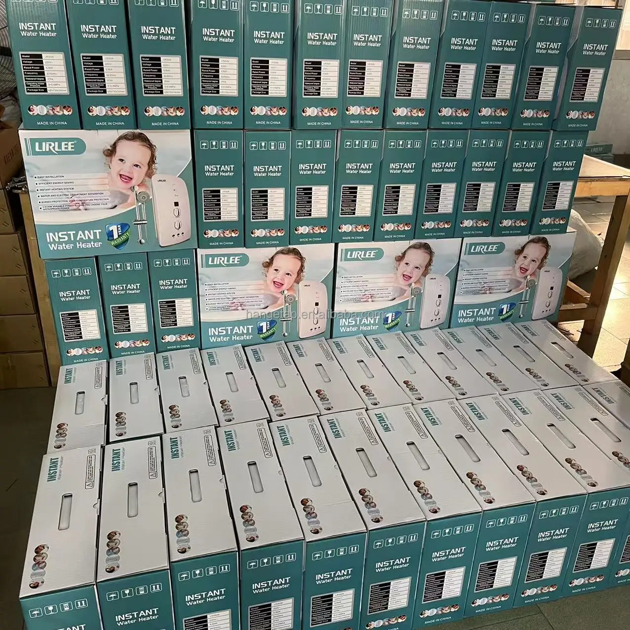 LIRLEE Instant Electric Tankless Water Heater - Efficient & Smart