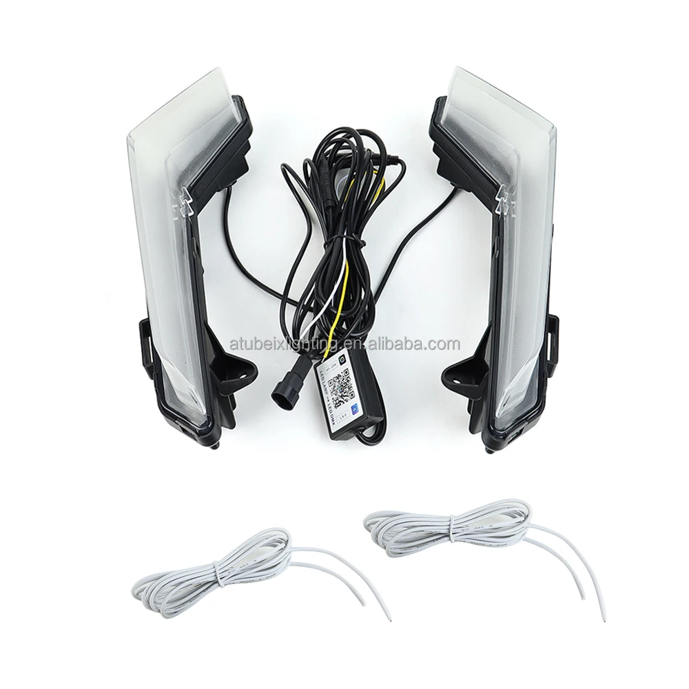 RGB发光二极管转向灯日间行车灯签名灯，适用于Can Am Defender/Max 2020 + 套件715006896| Alibaba.com