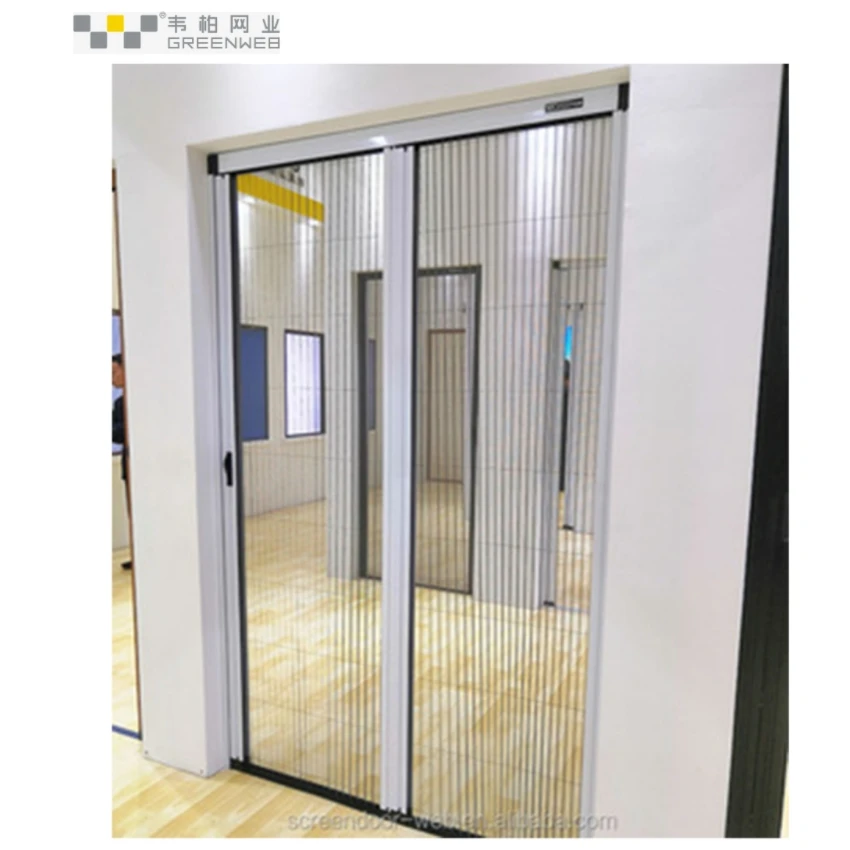 Trackless Sliding Door Fly Proofing Screen Window And Door Trackless ...