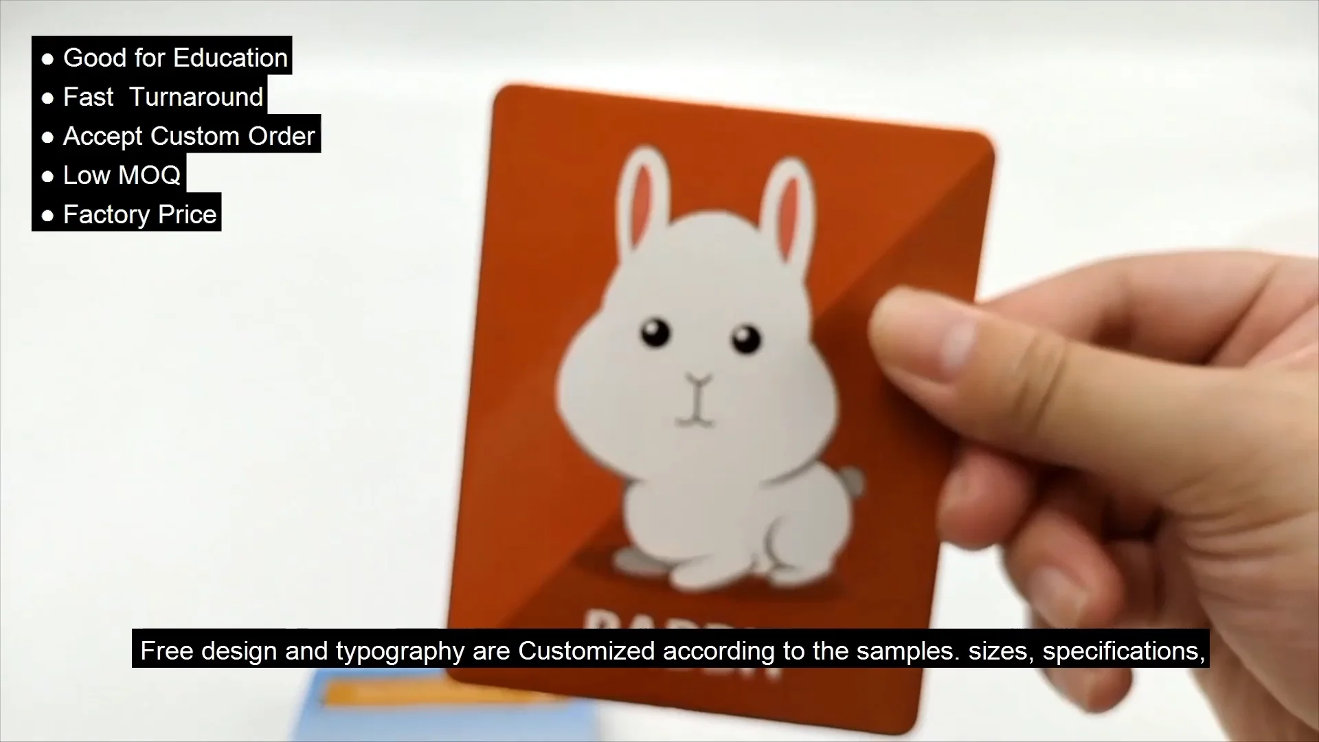 Custom Flashcards Study Flash Cards Manufacturers Learning Kit Printing ...