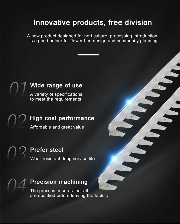 Aluminium Corten Stainless Steel Metal Garden Border Edging For ...