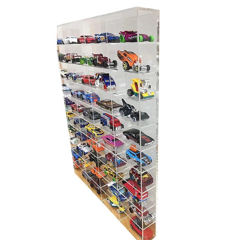 Factory Custom Acrylic Hot Wheels Caja 72 Display Case Acrylic Display ...