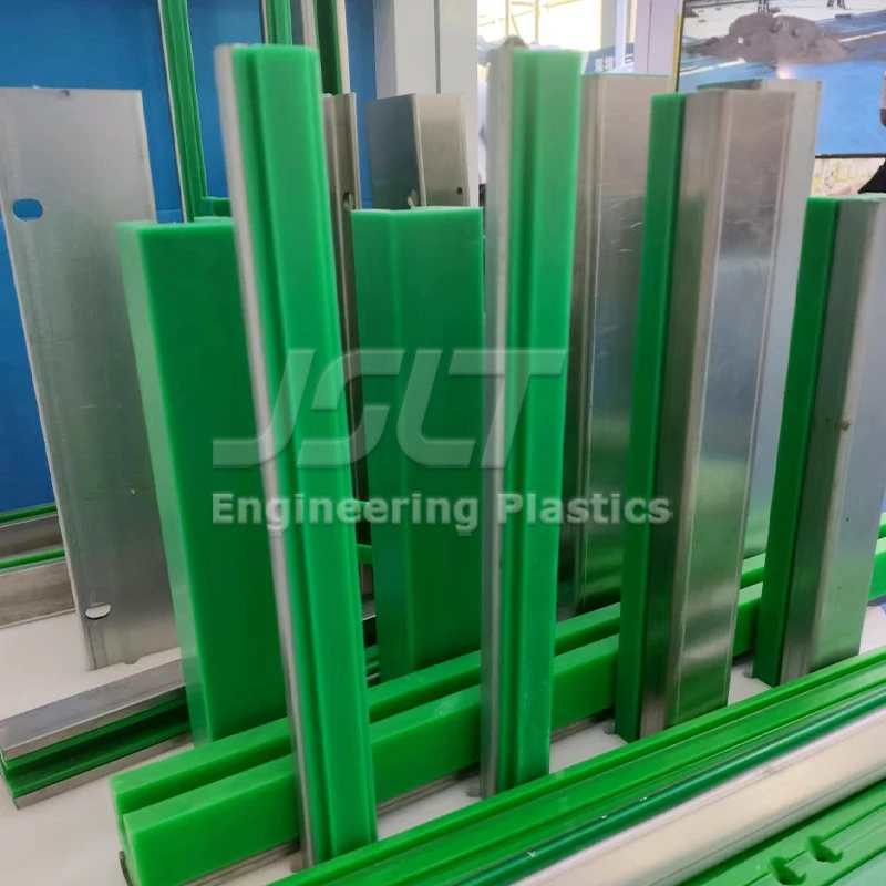 Uhmwpe Plastic Conveyor Chain Guide Rail Profile Side Guide Rail Manufacturer Plastic Guide Rail ...