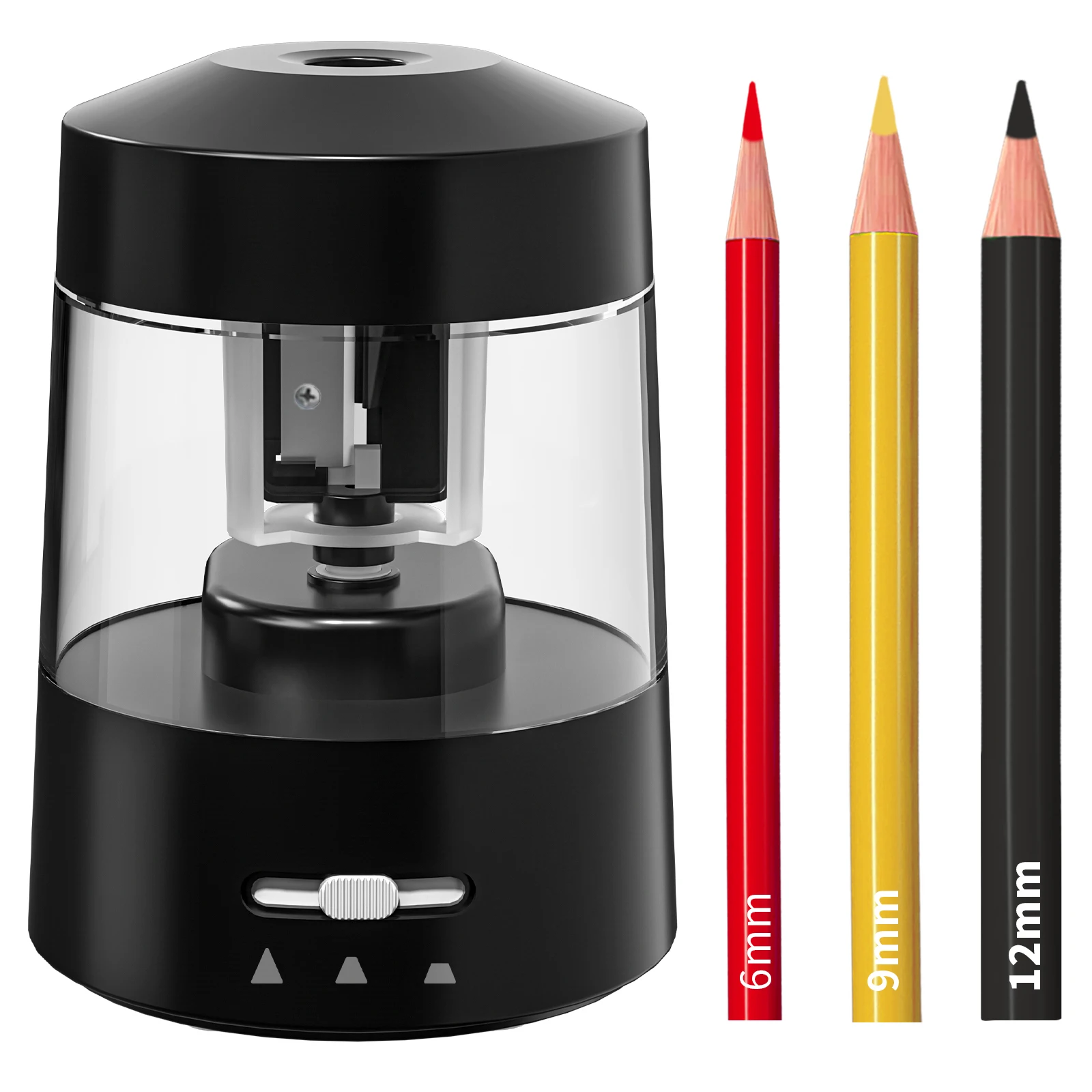 Electric Pencil Sharpeners Battery Operated,Portable Small Battery ...