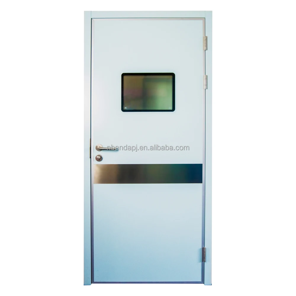 Oem Hospital Clinic Room Doors With Lock And Glass Screen Patient Room ...