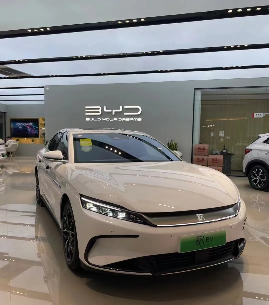 Byd Han Electric Car Byd Plus Electric Car New Electric Cars In China ...