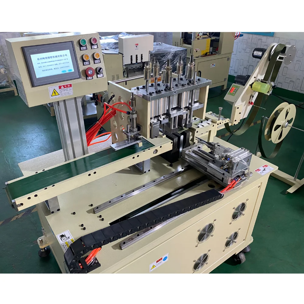 Fully Automatic Cutting Machine Ribbon Webbing Tape Belt Ultrasonic ...