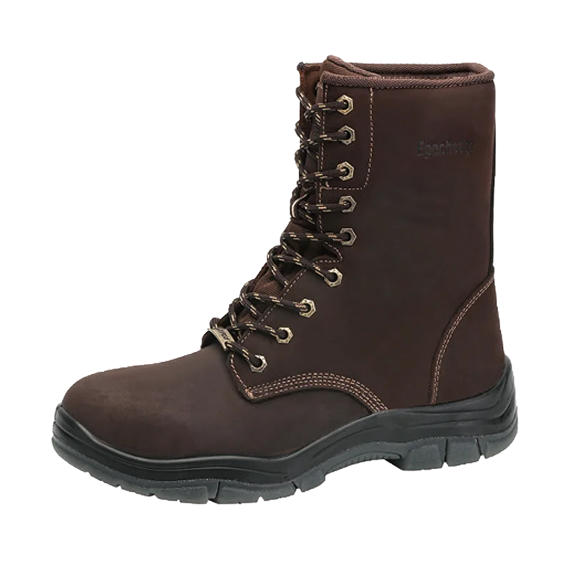 Men's Industrial Work Boots with Low Temperature Hot Melting Made of ...