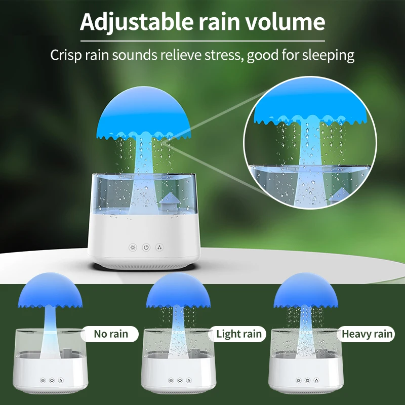 OEM Creative Water Drop Humidifier - Aromatherapy & White Noise
