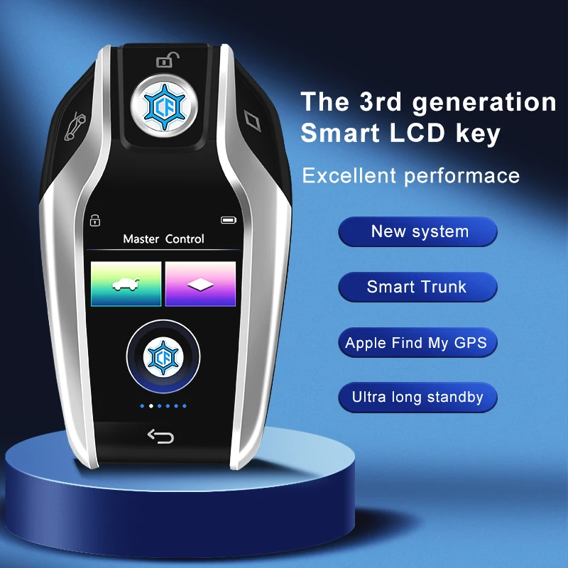 2024 Universal Keyless Entry System - Smart LCD Car Key