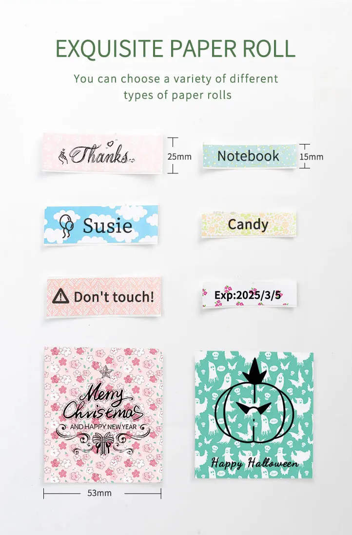 Aimo Mobile Portable Thermal Photo Receipt Sticker Printer With Support ...