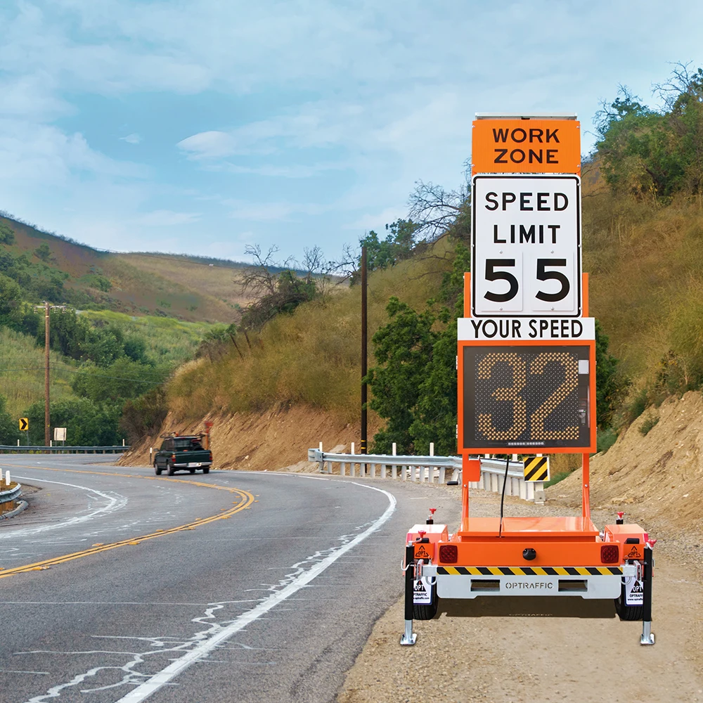 Compact Solar Powered Radar Speed Limit Detection Trailers| Alibaba.com
