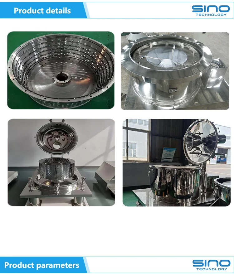 Solid Liquid Extraction Jacketed Centrifuge Separator Equipment ...