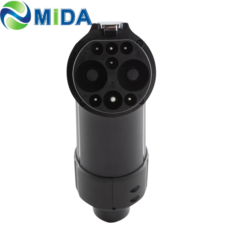 GB/T Fast Charging Connector 200A DC EV Charger GBT Plug