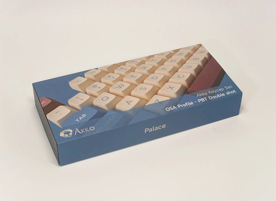 Akko Keycap Set 187 Keys Dye-sub Keycap Compatible With Major Layouts ...