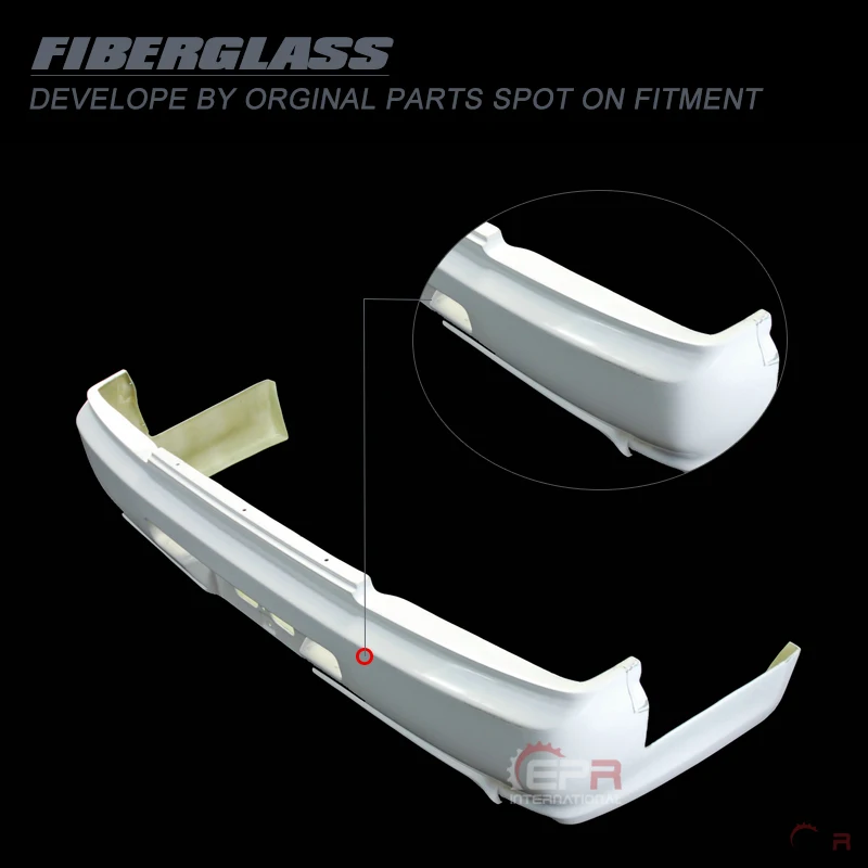 Nissan SKYLINE HR34 Rear Bumper - High-Quality Fiber Glass