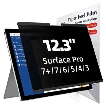 Privacy Screen For Surface Pro 7plus/7/6/5/4 12.3 Inch Removable ...
