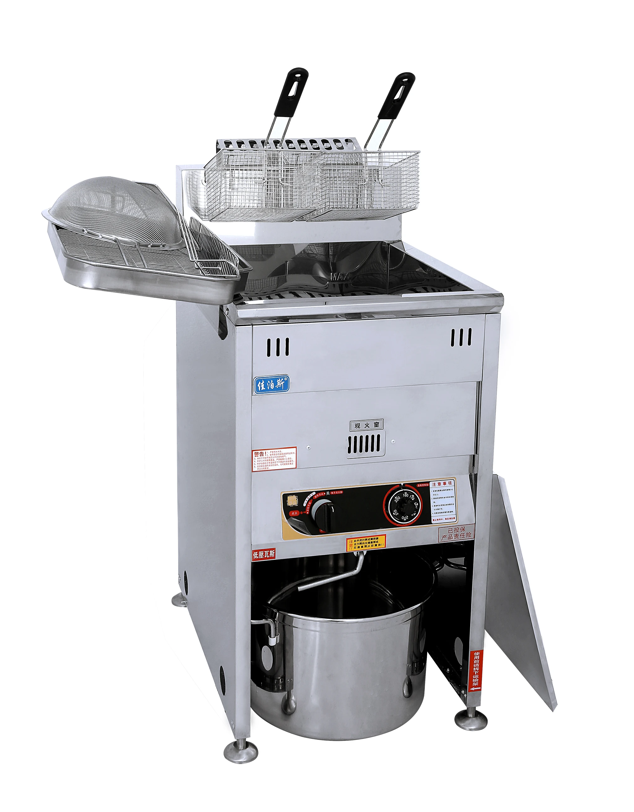 New Stainless Steel Kfc Chicken Deep Fryer For Fried Chicken Rapid ...