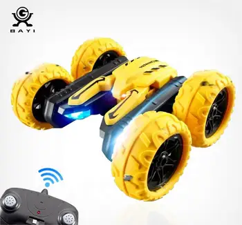 Remote Control Vertical Rotating Stunt Car Reversal Rotate Rc Cars ...