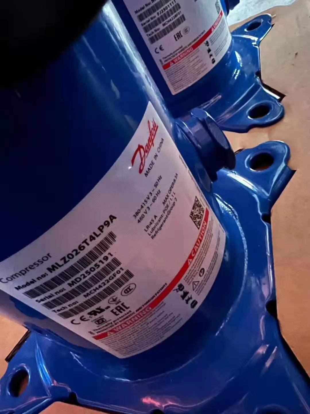 Hermetic Scroll Compressors Performer Model Sm120s4vc Air-conditioning ...