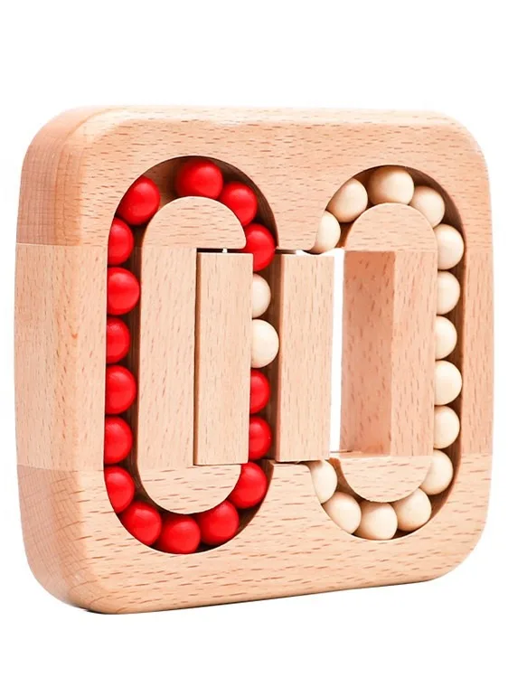 Educational Toys Unlock Puzzle Game Wooden Brain Teaser Puzzle ...