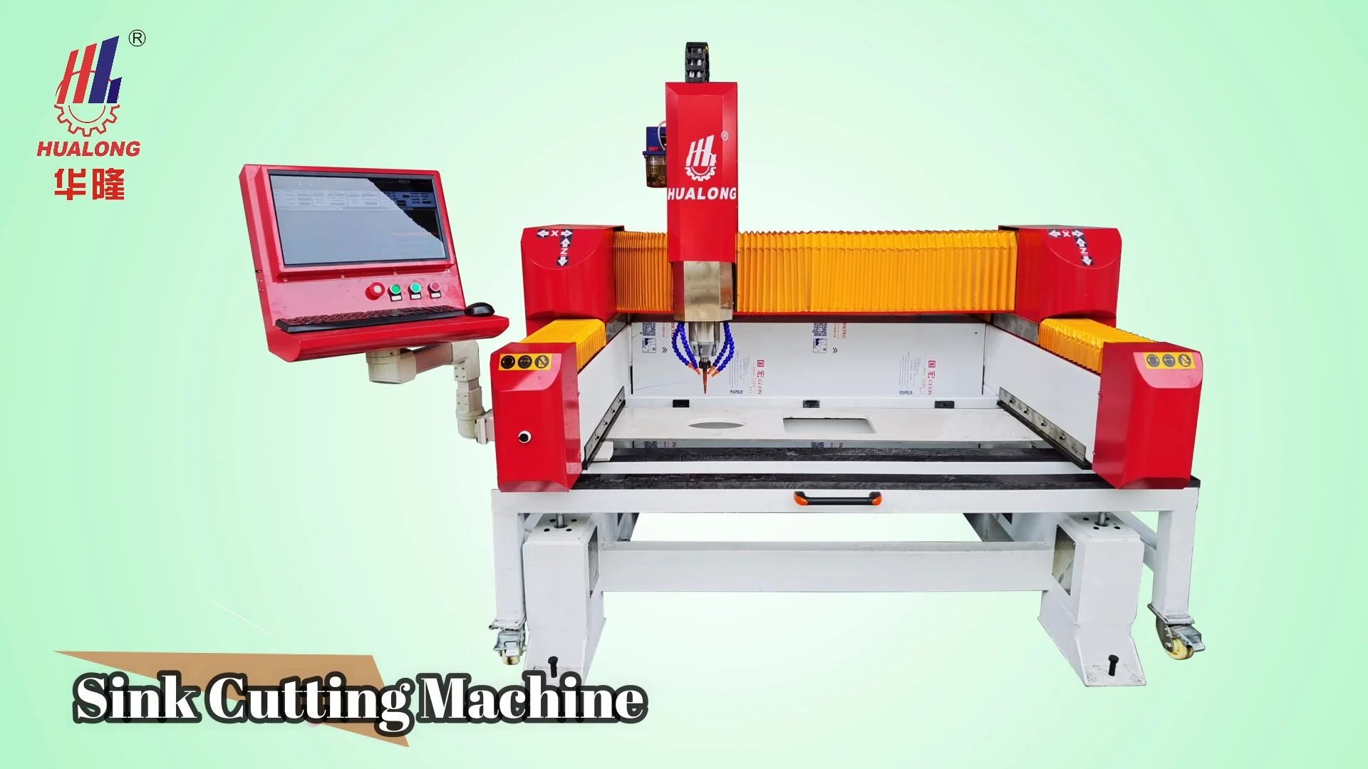 Hualong Stone Machinery High Efficiency Cnc Granite Marble Slab ...